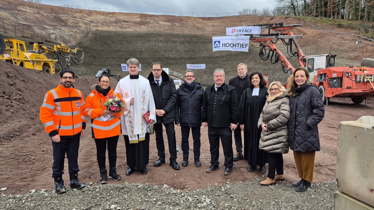 Baubeginn der Großbauwerke an der Ortsumgehung Mörlenbach (B 38 ...